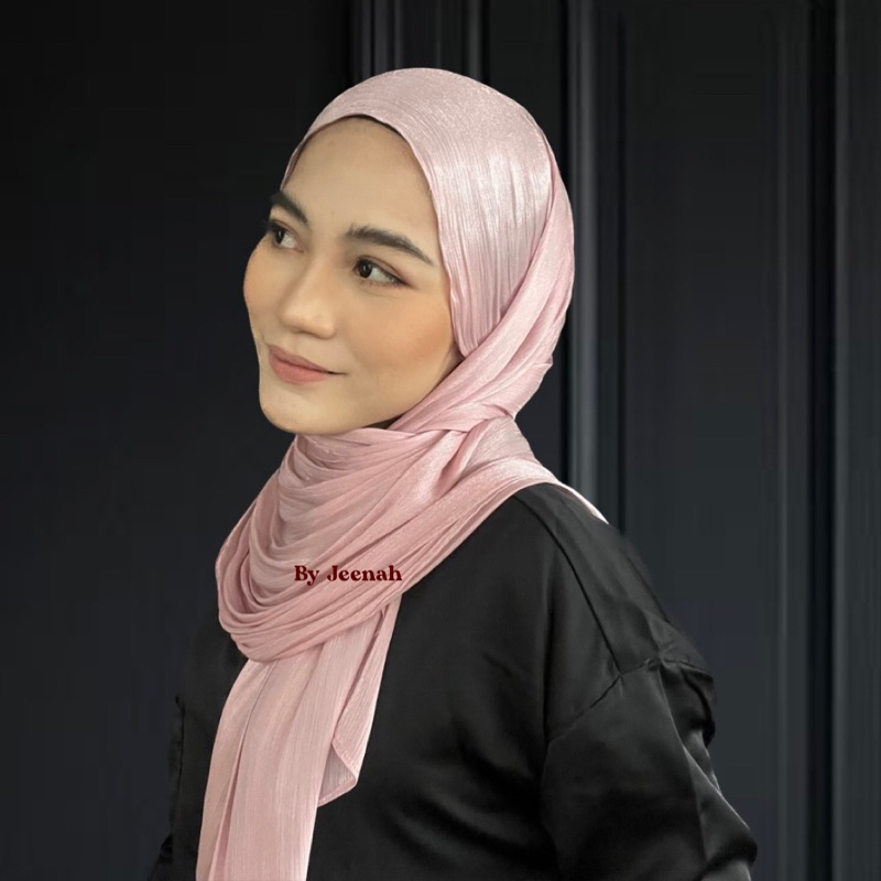 Jual PASHMINA SHIMMER | PASHMINA SATIN SILK CRINKLE MALAYSIA PASHMINA ...