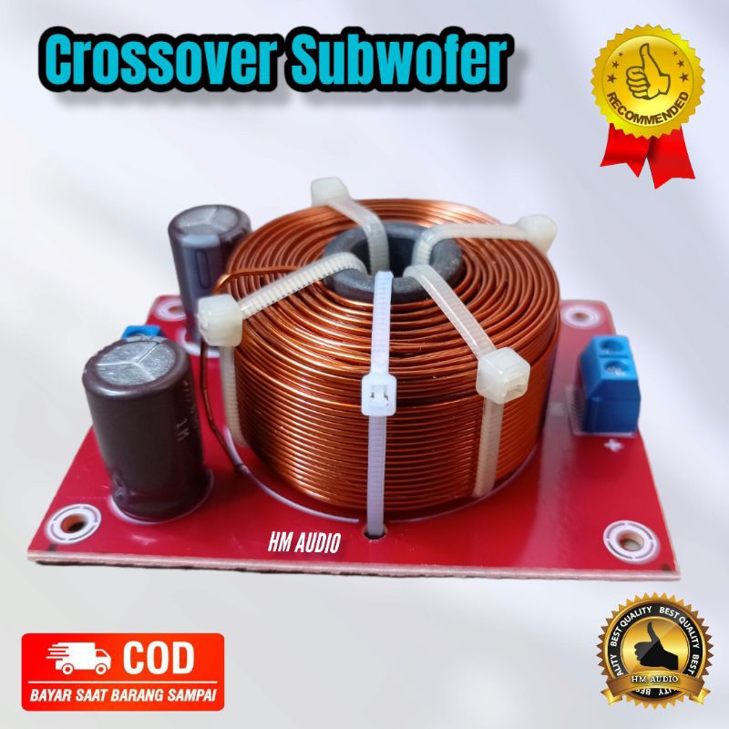 Jual Crossover Subwoofer pasif Filter Subwoofer | Shopee Indonesia