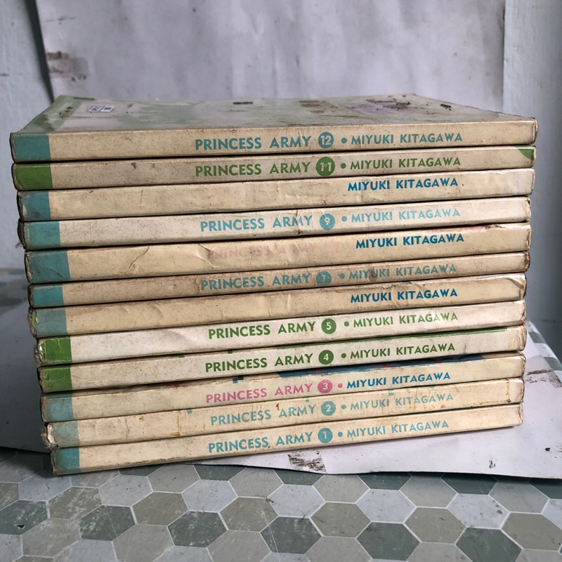Jual PRINCESS ARMY VOL 1-12 - MIYUKI KITAGAWA | Shopee Indonesia