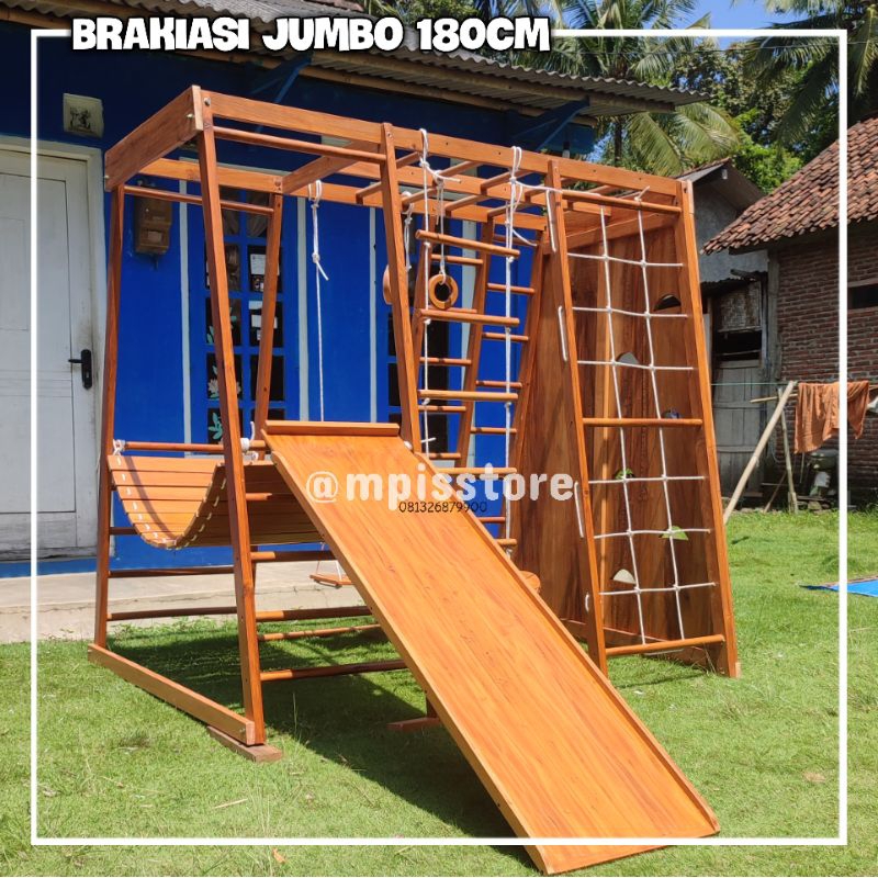 Jual Brakiasi Jumbo Fullset 180x180x150Cm | Shopee Indonesia