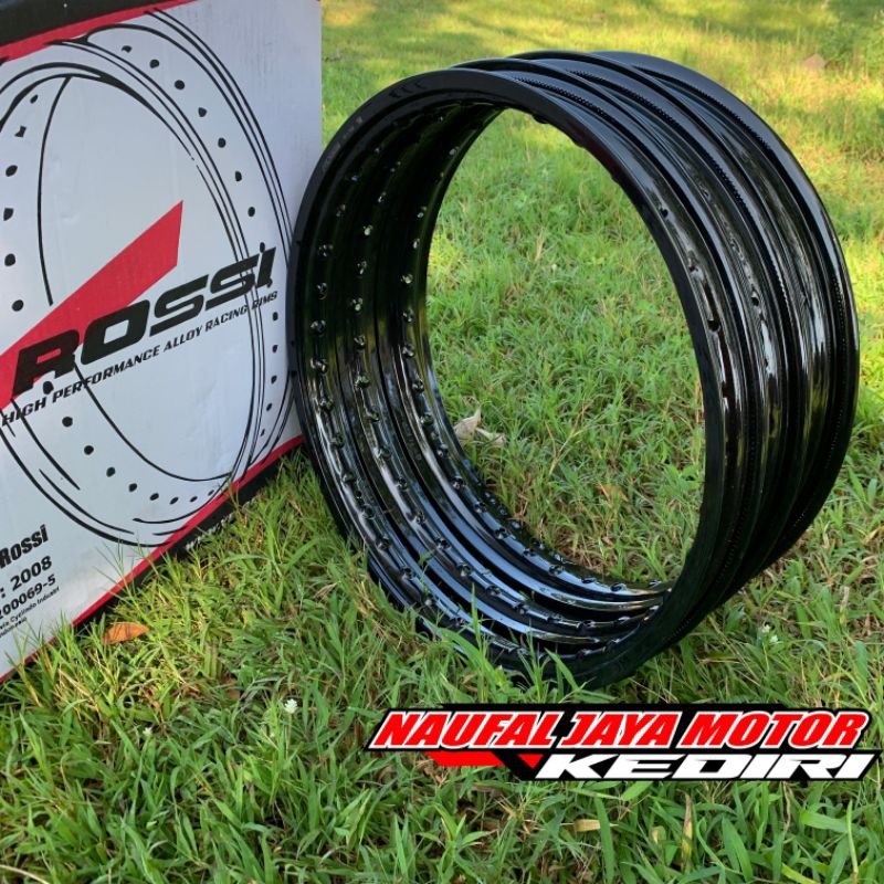 Jual VELG RING 18 ROSSI HITAM GLOSY GILAP VELG RING 18 VROSSI ORIGINAL ...