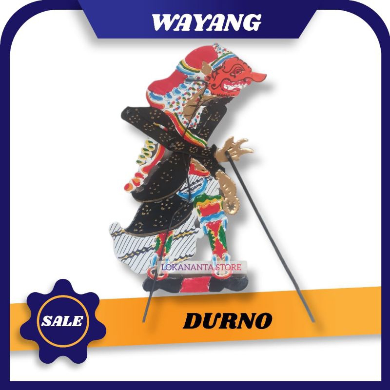 Jual TOKOH WAYANG KULIT DRONA DURNO DURNA WAYANG KULIT WAYANG BAHAN ...