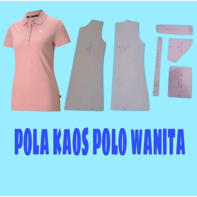 Jual pola polo wanita isi 5 ukuran S M L XL XXL | Shopee Indonesia