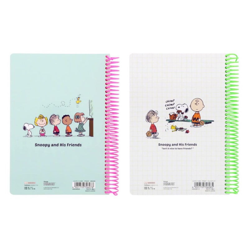 Jual Notebook B6 Peanuts Snoopy Color Pop Woodstock Charlie Brown and ...
