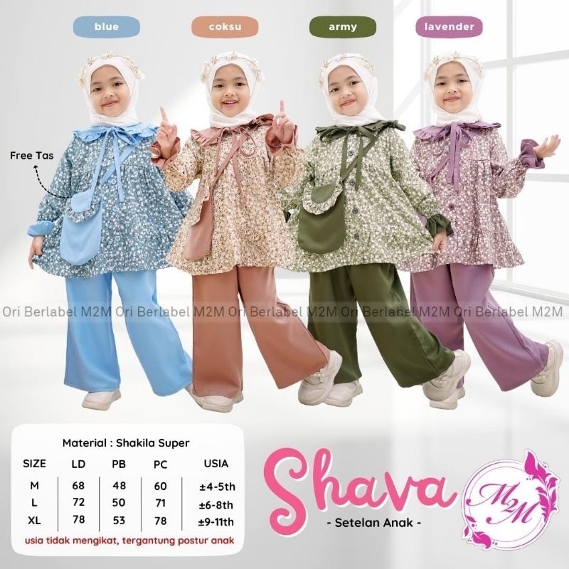 Jual Shava Set Kids (usia 4-11 tahun) | Shopee Indonesia