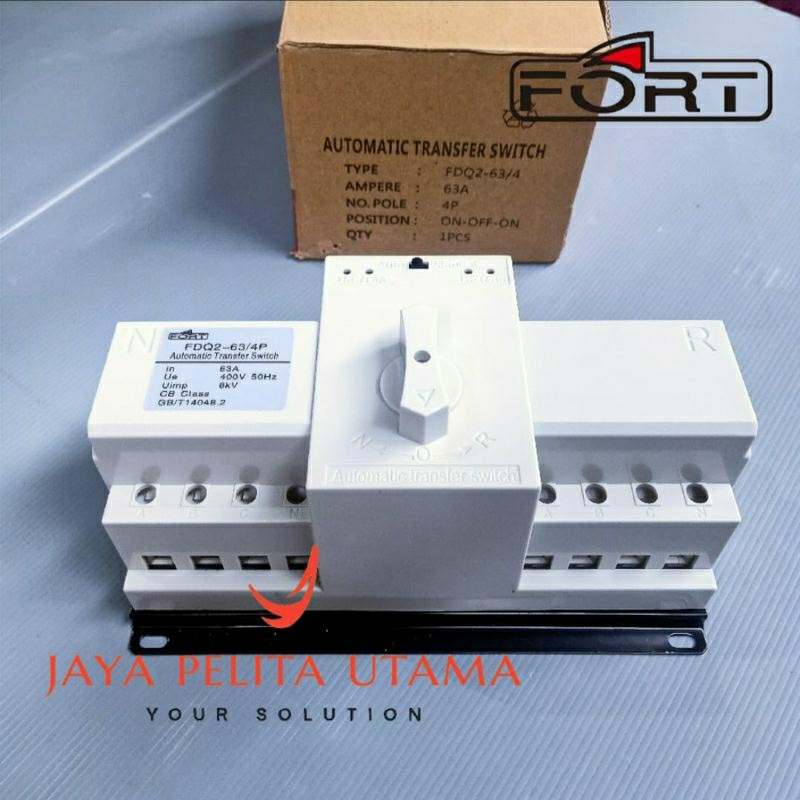 Jual Ats COS automatik transfer switch FDQ2-63A 4p FORT | Shopee Indonesia