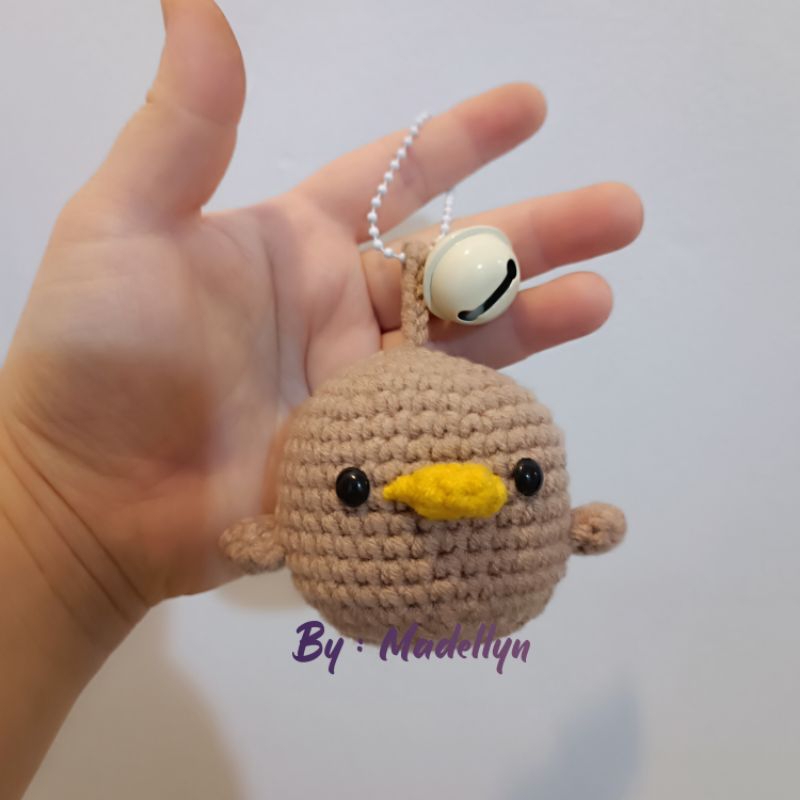 Jual Gantungan Kunci Baby Chicken Keychain Rajut Amigurumi Baby Chicken ...