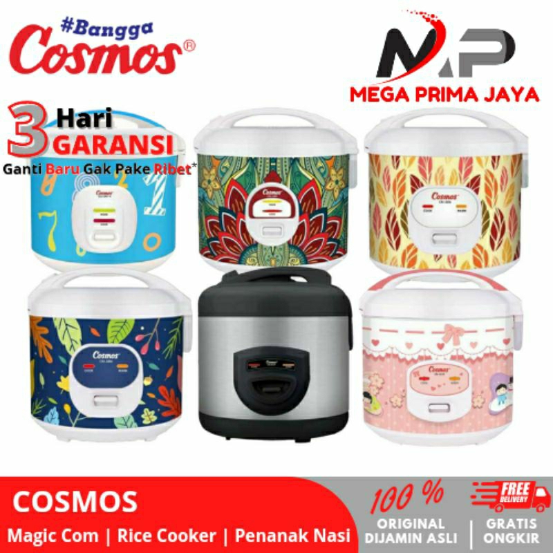 Jual Magic Com Rice Cooker Penanak Nasi Cosmos CRJ 3301 CRJ 323S CRJ ...