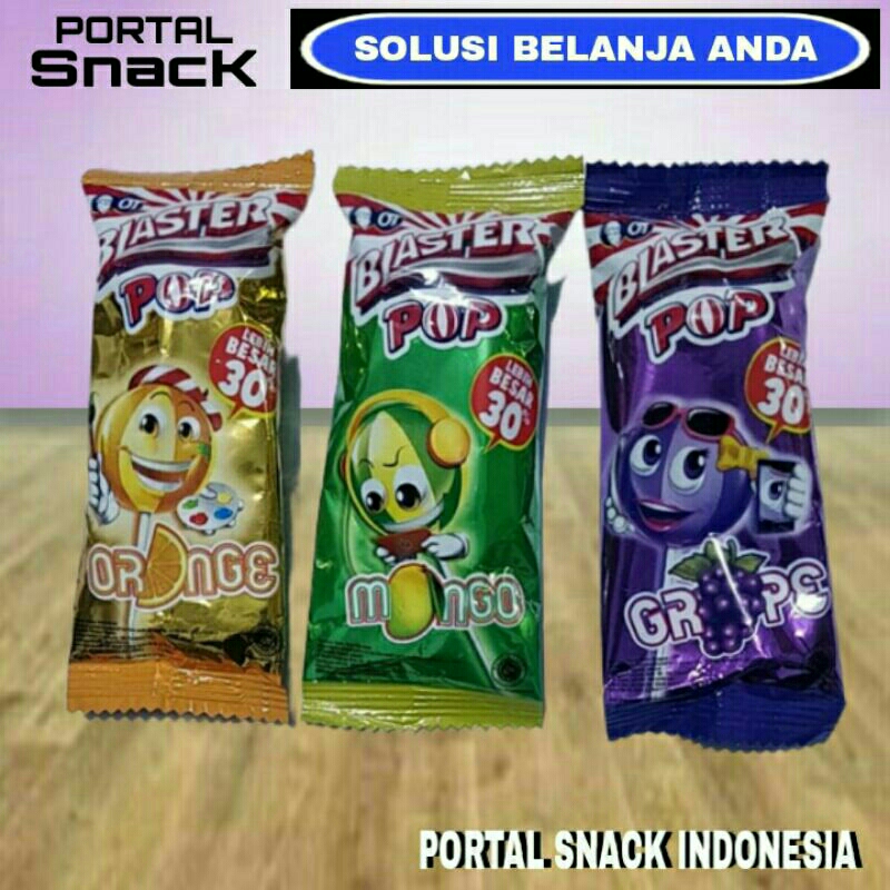 Jual BLASTER POP permen renceng isi 12 pcs | Shopee Indonesia