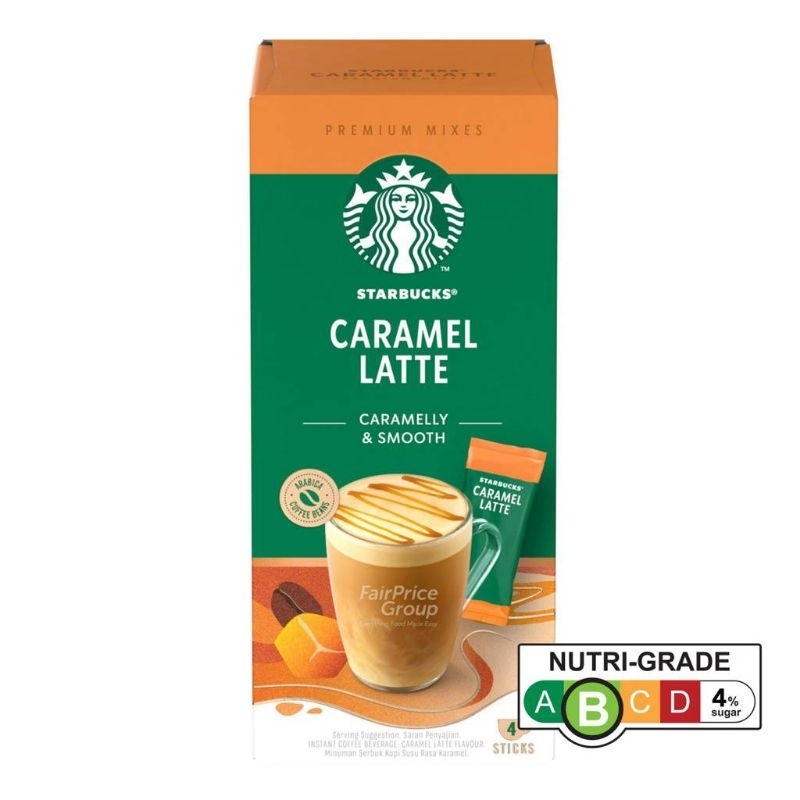 Jual Starbucks Instant Premium Mixes - Caramel Latte | Shopee Indonesia