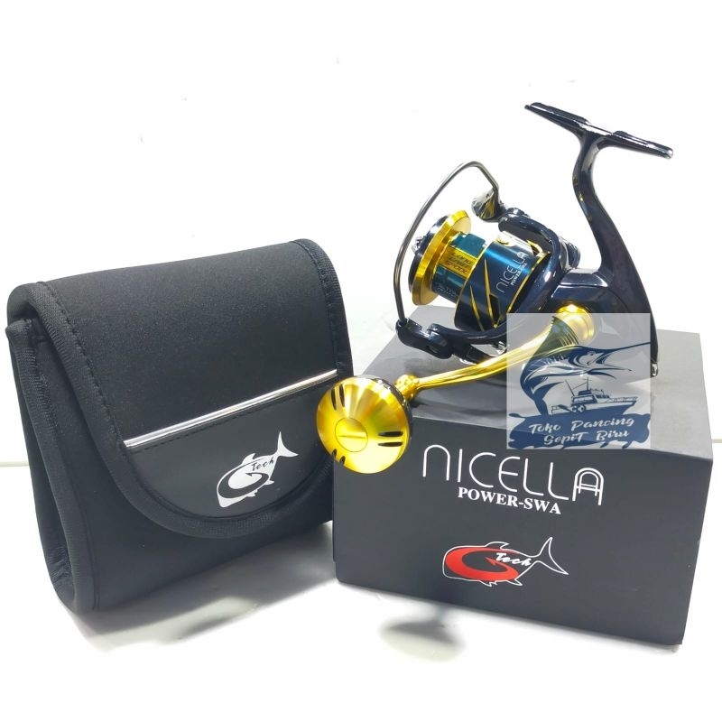 Jual REEL SPINNING G TECH NICELLA POWER SWA 5000HG POWER HANDLE BEST ...