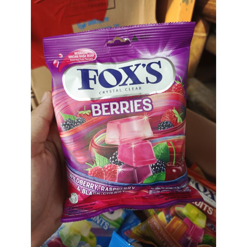 Jual Permen FOX'S Candy Bag Rasa Buah 90/125gr | Shopee Indonesia