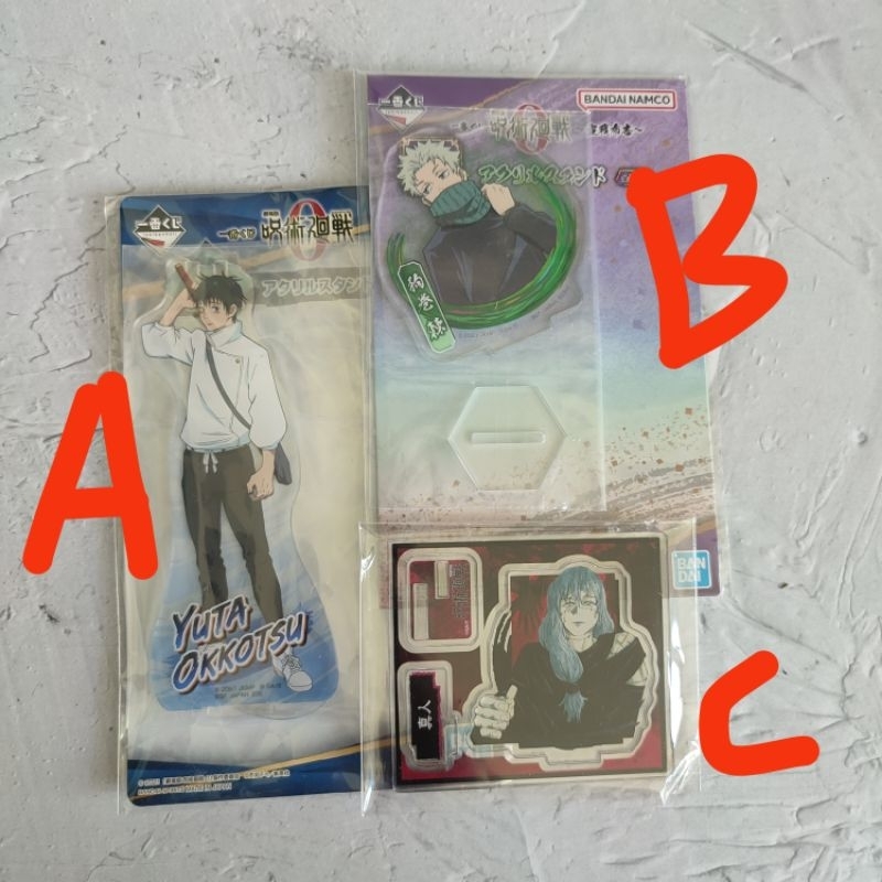 Jual ichiban kuji jujutsu kaisen acrylic stand yuta inumaki mahito ...