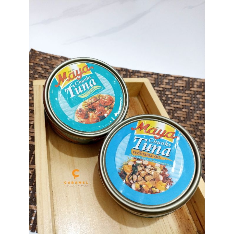 Jual MAYA TUNA 185gr / TUNA KALENG / IKAN TUNA | Shopee Indonesia