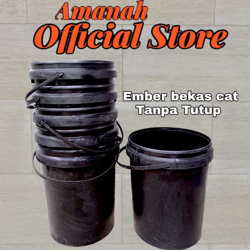 Jual Ember cat 25kg bekas tanpa tutup | Shopee Indonesia