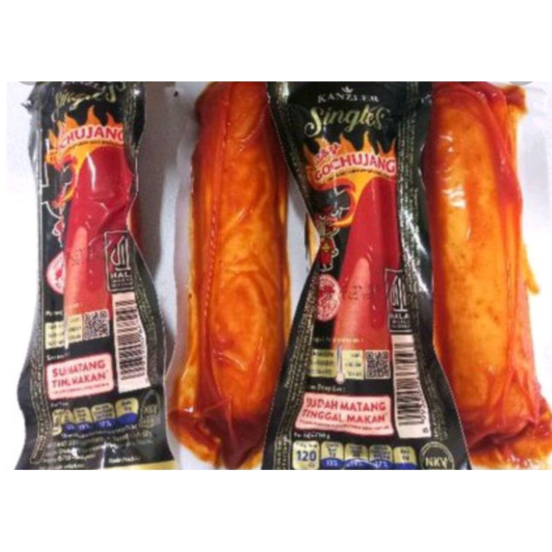Jual Sosis kanzler gochujang 1 pcs(FREE BUBLE WRAP) | Shopee Indonesia