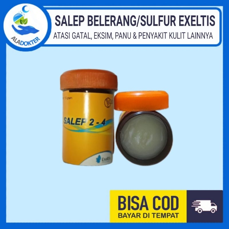 Jual Exeltis Salep Belerang Sulfur Asli Obat Gatal Infeksi Jamur Panu ...