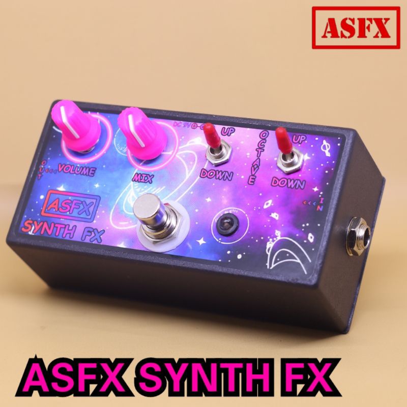Jual Efek ASFX SYNTH FX 8 bit sound octave up oktaf down untuk gitar ...