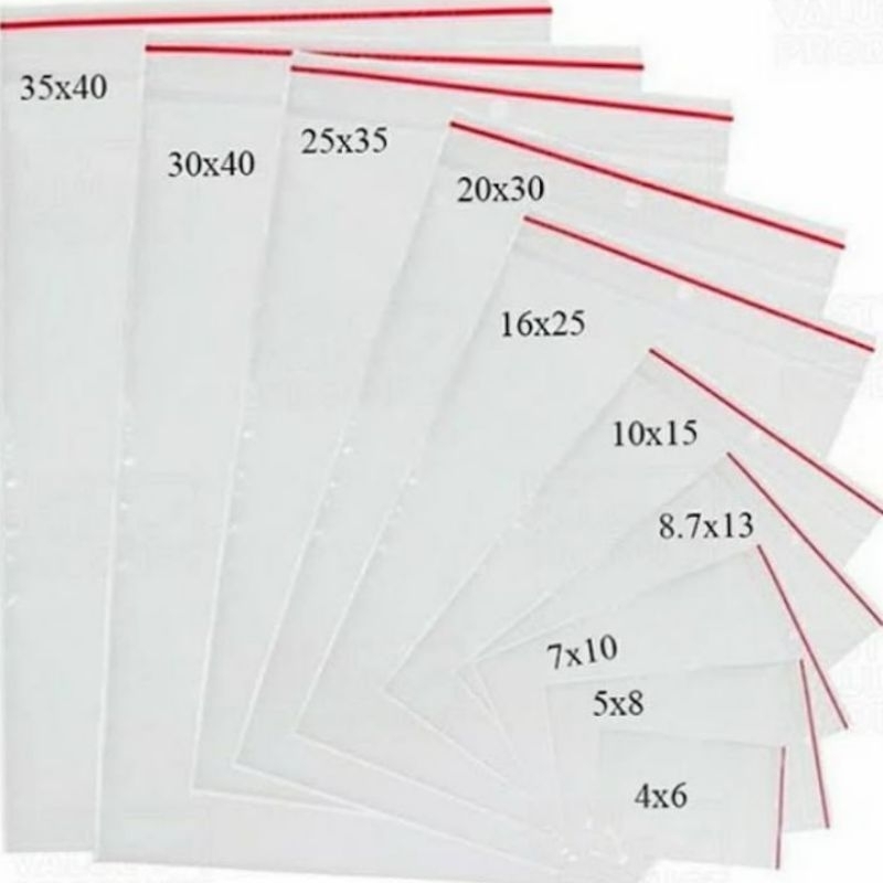 Jual Plastik Packing klip merk kitz ukuran 30×45 (1 Bks : 100 pcs ...