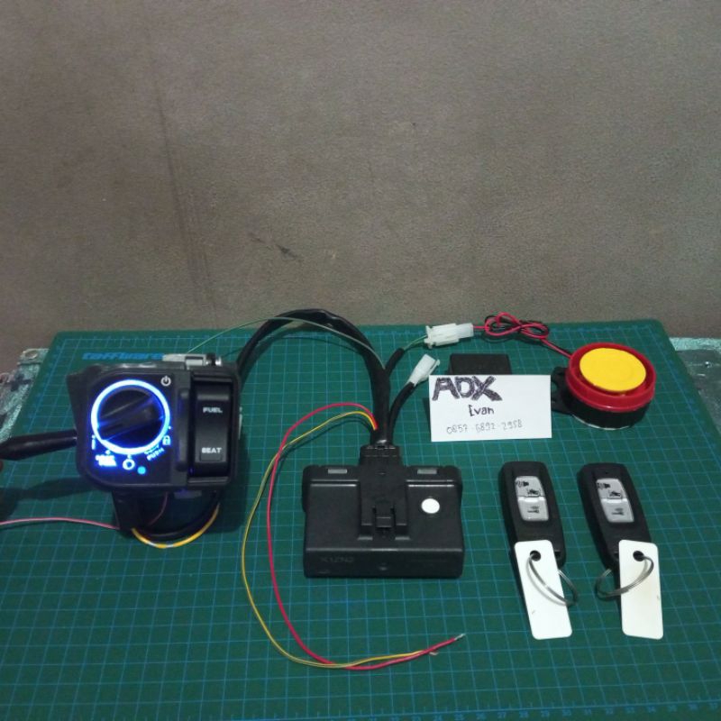 Jual Kunci keyless Remot Smartkey set Ori Honda dengan SCu PCX 160 PNP ...