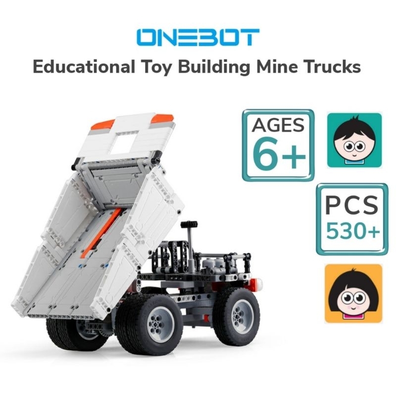 Jual ONEBOT Mining Truck Building Block Education Toys For Kids ...