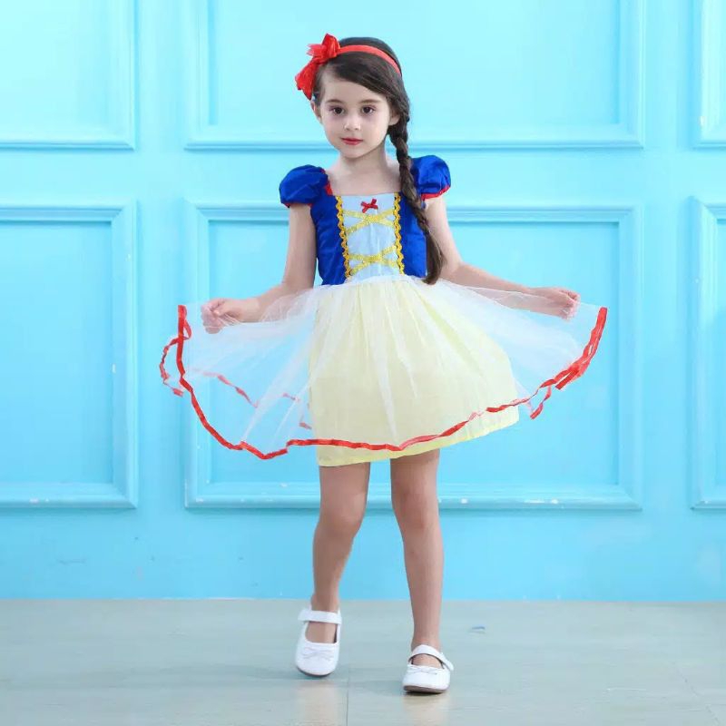 Jual Preloved - Dress Kostum Princess Cosplay Snow White / Kostum ...