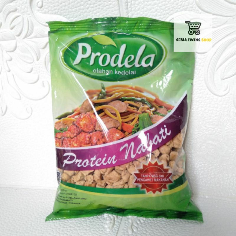 Jual PROTEINA Daging Nabati 250gr / Prodela Ruhuey Cap tiga bintang ...