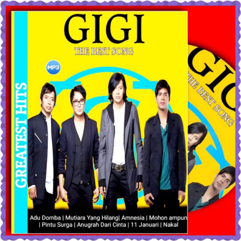 Jual KASET MP3 POP INDONESIA GIGI THE BEST SONG - KASET LAGU POP LAWAS ...