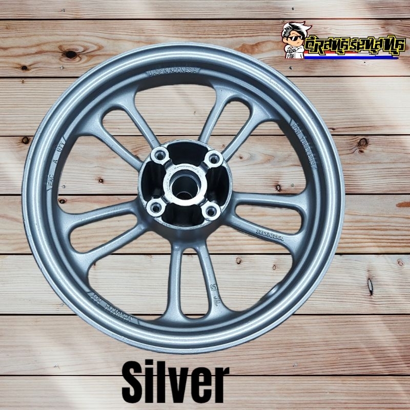 Jual Velg pelek racing depan belakang scoopy new 2020 2021 K2F Hitam ...