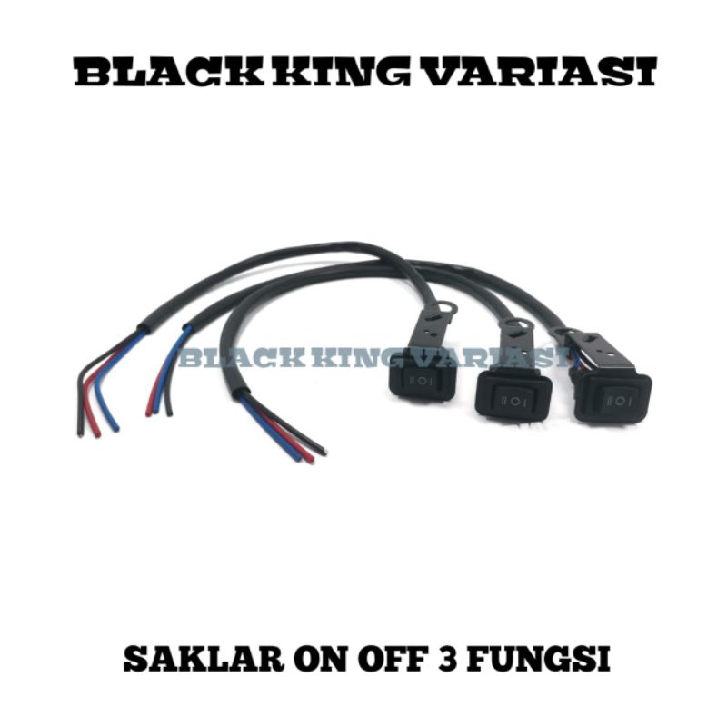 Jual Saklar On Off 3 Pin Saklar On Off 3 Fungsi Plus Breket Saklar ...