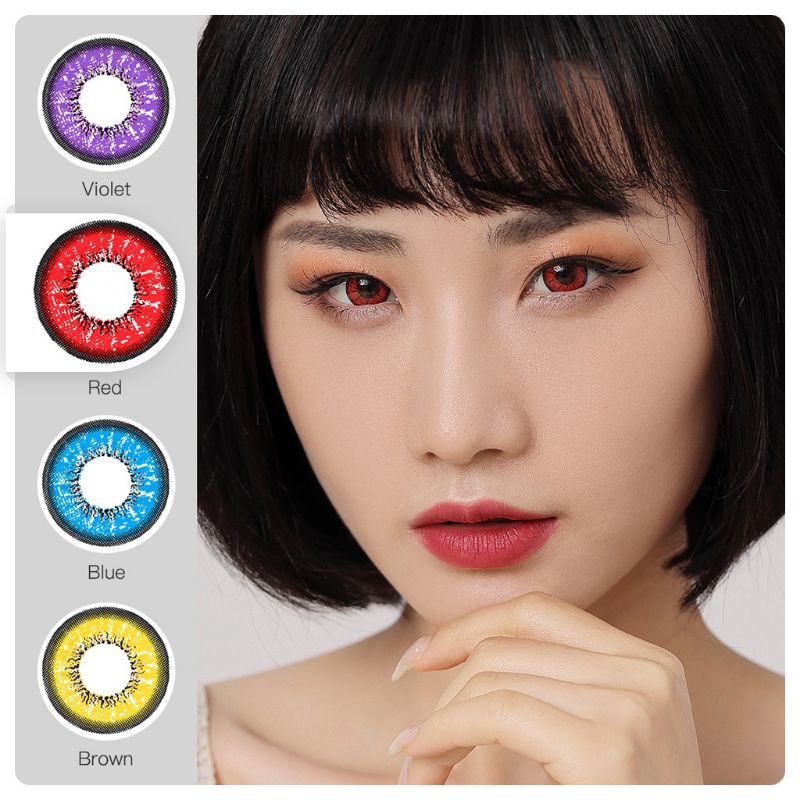Jual ( •ᴗ• ) Softlens Warna Karakter Cosplay Halloween Bella | Shopee ...