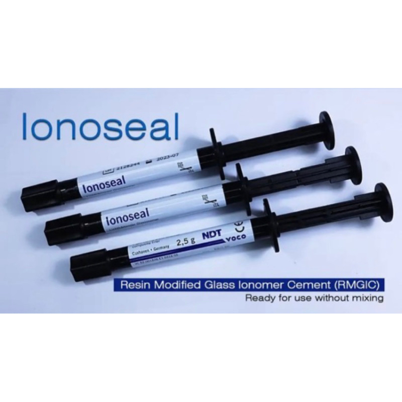 Jual IONOSEAL Ligh cure RMGIC flowable / resin + Glass ionomer | Shopee ...