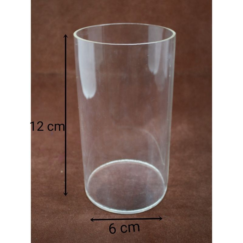 Jual Selongsong kaca/ Botol bolong / Tabung silinder kaca / Botol ...