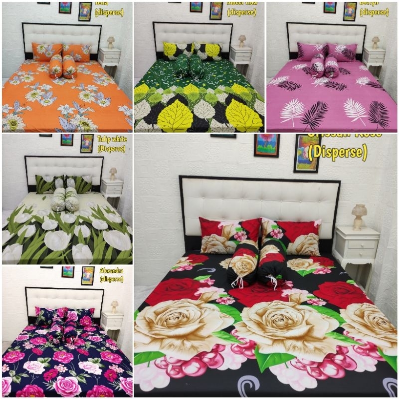 Jual BUNGA SPREI MOTIF BUNGA SPREI BUNGA SPREI 120X200 SPREI 160x200 ...