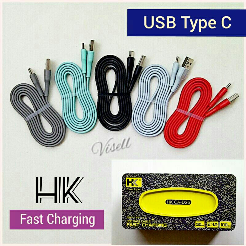 Jual Kabel Data / Charger USB Tipe Type C | Shopee Indonesia