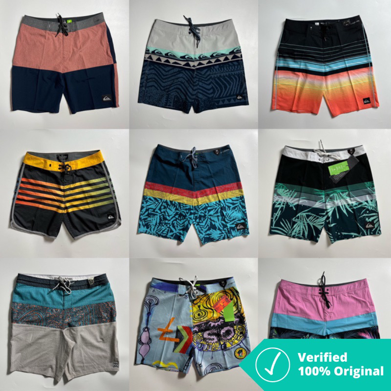 Jual BOARDSHORT QUIKSILVER SIZE 32 ORIGINAL ( CELANA SURFING QUIKSILVER DAN BILLABONG ORIGINAL ...