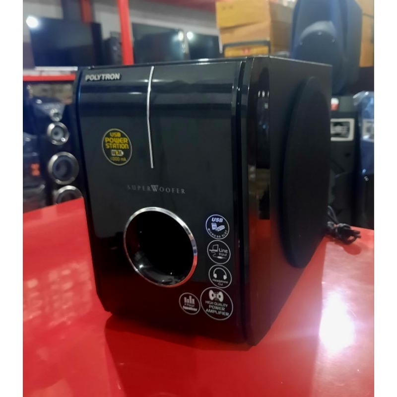 Jual Subwoofer Aktif Polytron PMA 5200 | Shopee Indonesia