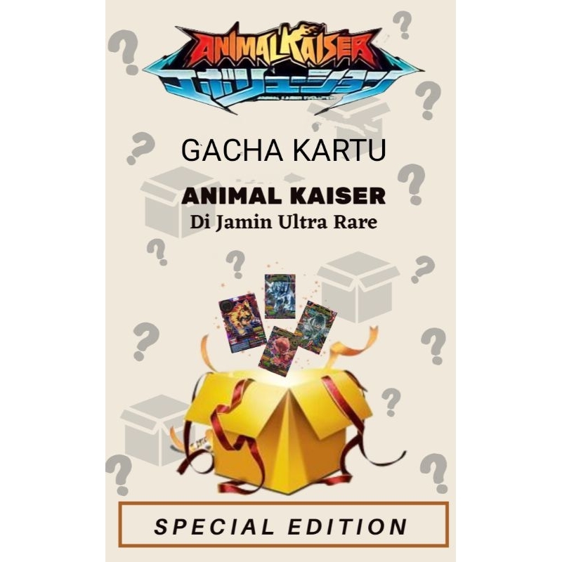 Jual Gacha Kartu Animal Kaiser | Shopee Indonesia