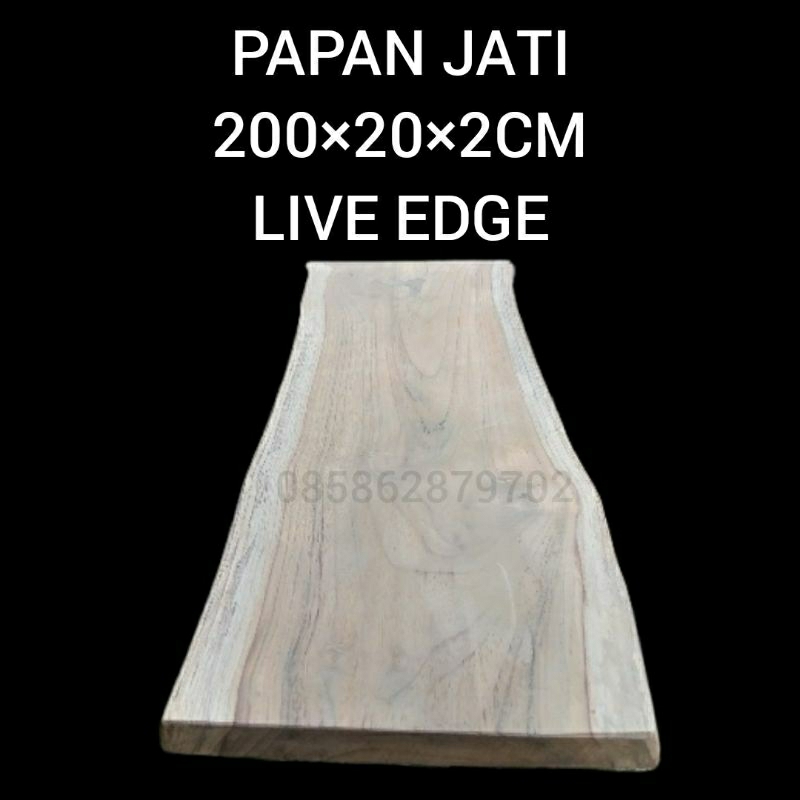 Jual Live edge papan kayu jati | Shopee Indonesia