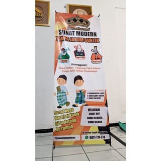 Jual Cetak Spanduk Banner Acara Pameran / Cetak X Banner Bazar / Cetak ...