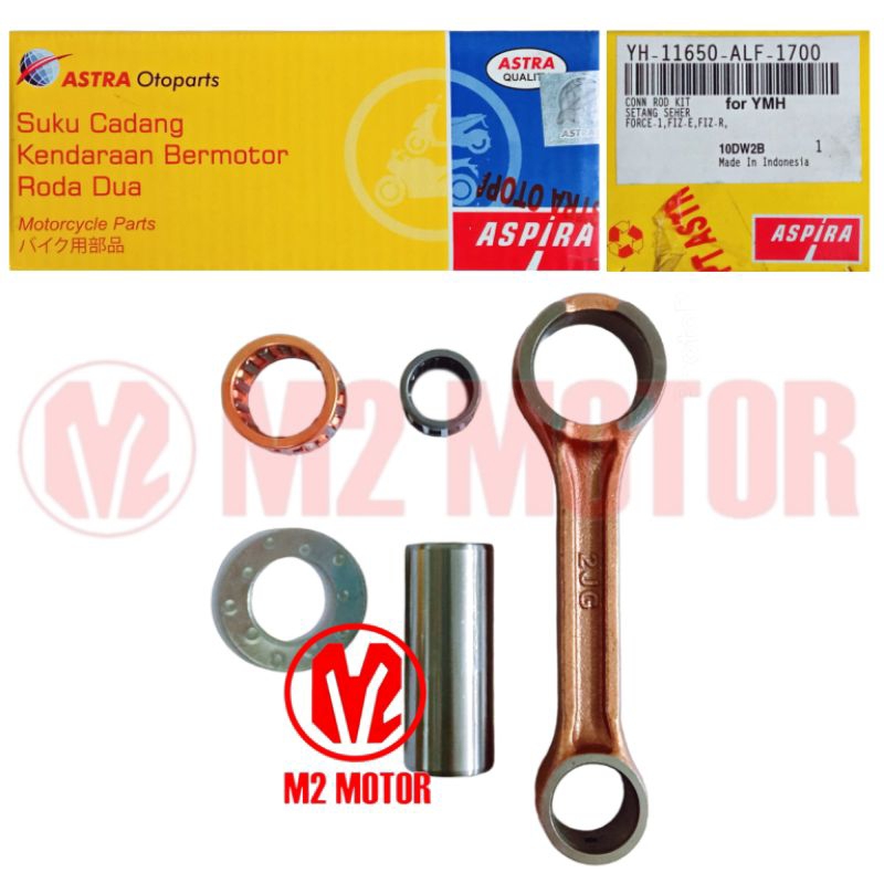 Jual STANG SEHER FORCE-1 STANG PISTON CONROD ASPIRA | Shopee Indonesia