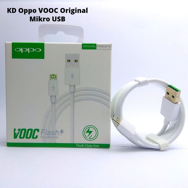 Jual KABEL DATA OPPO F1 + F3 PLUS / F9 / F11 F11 Pro VOOC MICRO ...