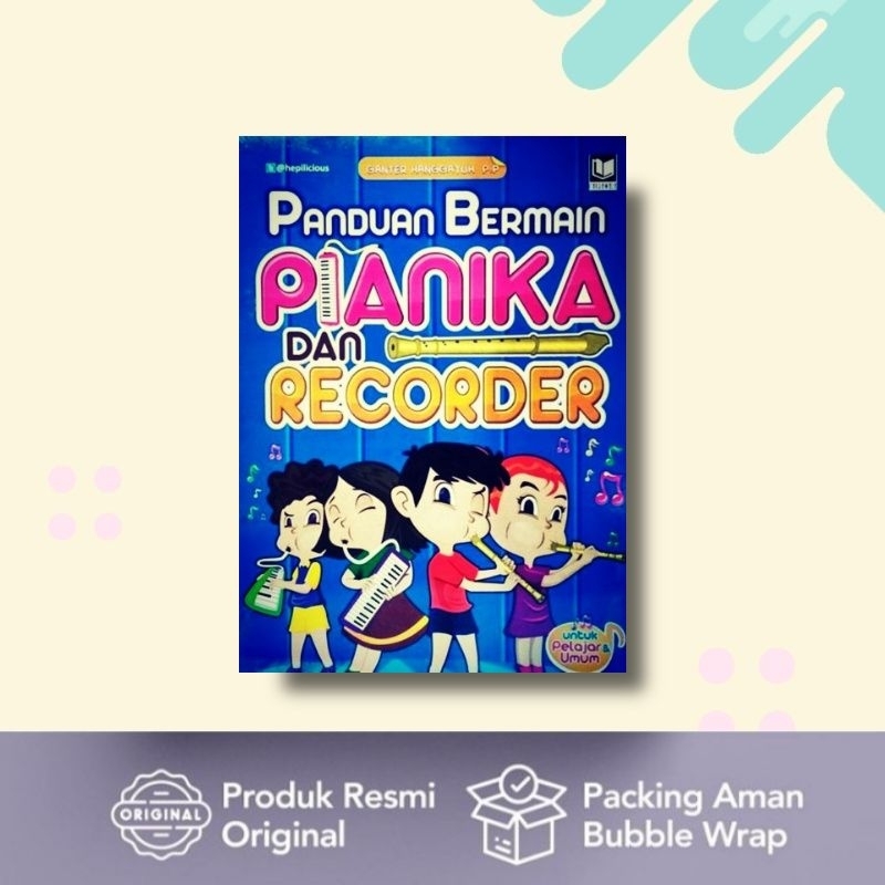 Jual Buku Panduan Bermain Pianika dan Recorder | Shopee Indonesia