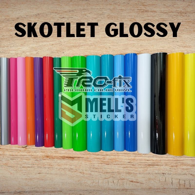 Jual skotlet semua warna stiker motor semua warna skotlet glossy ...