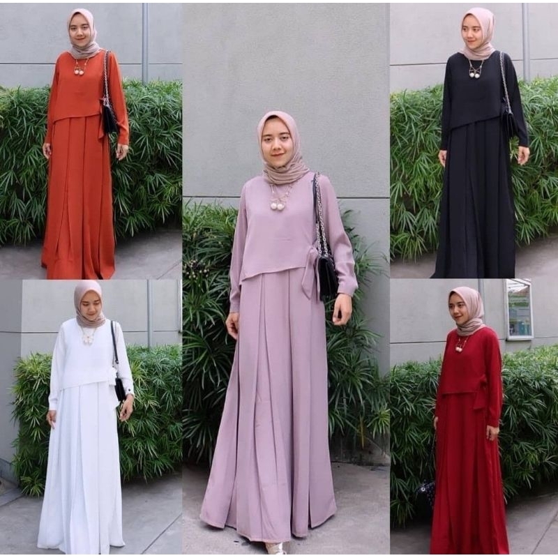 Jual PL Serena Dress by Azmiza Official | Shopee Indonesia