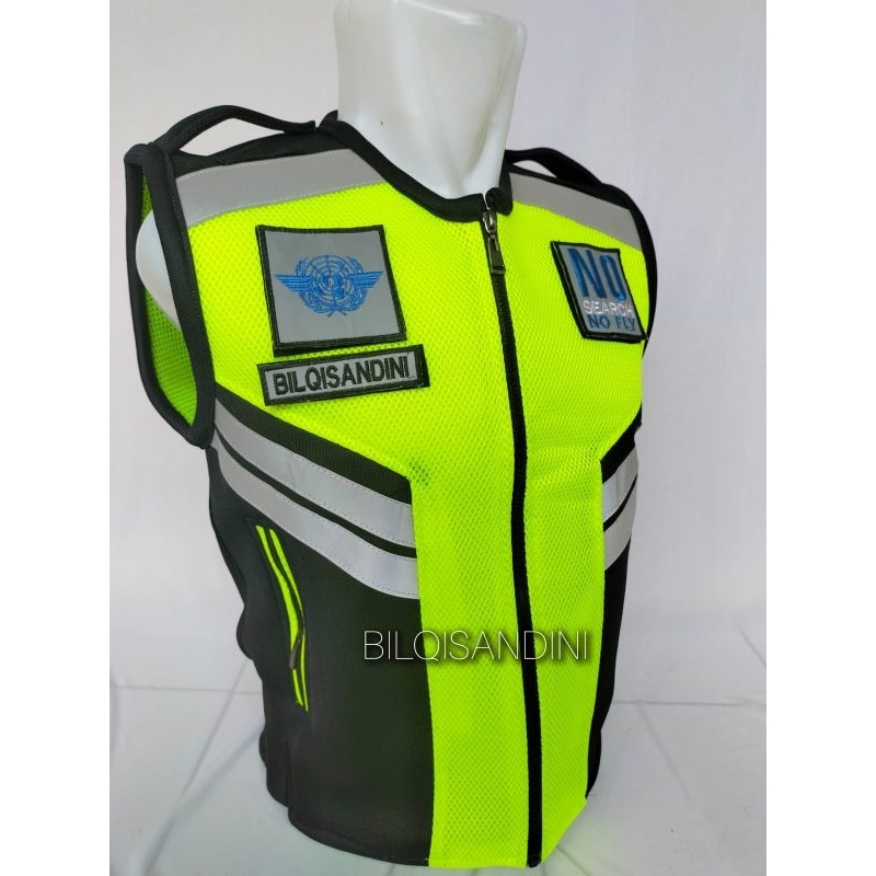 Jual rompi avsec jala tebal/rompi avsec bandara | Shopee Indonesia