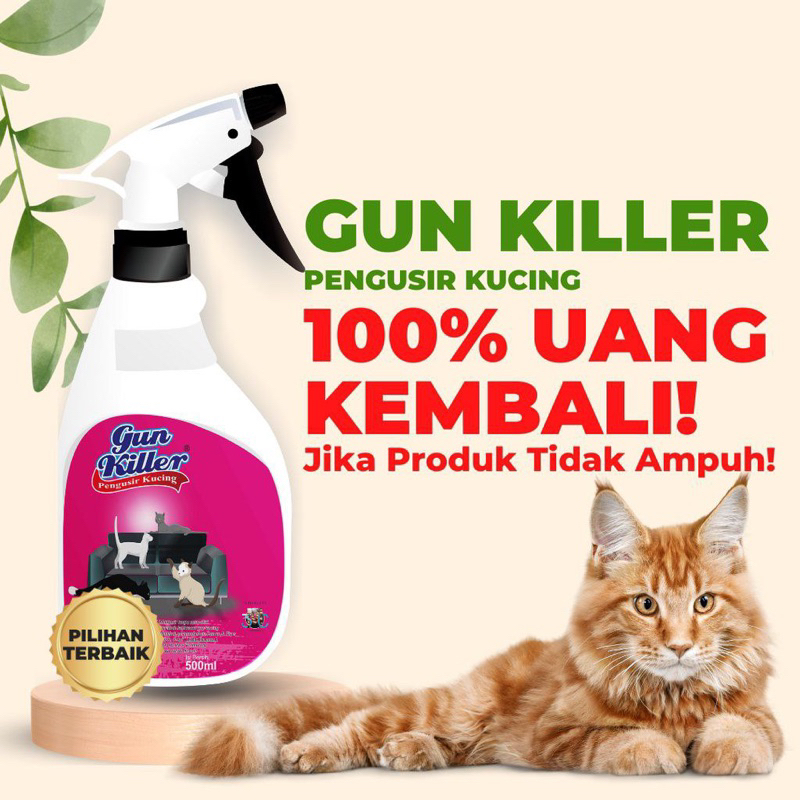 Jual Gun Killer pengusir kucing super ampuh bahan alami tidak ...