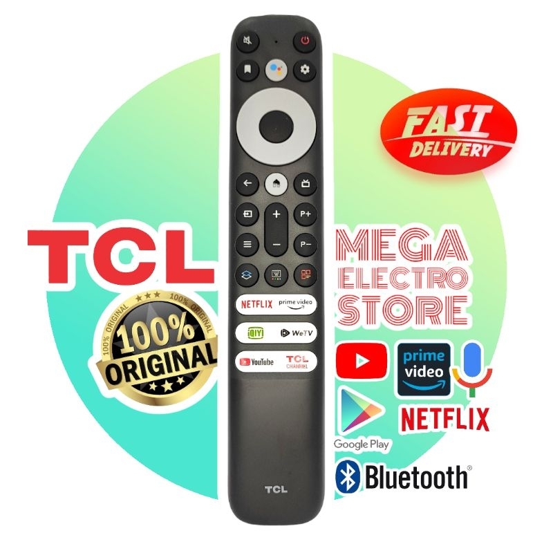 Jual Remote Tv TCL ANDROID SMART ORIGINAL | Shopee Indonesia