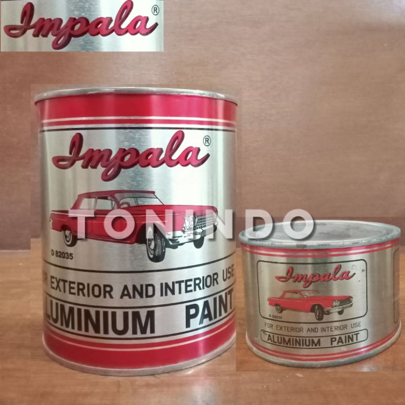 Jual Cat Impala Aluminium 0,375 liter | 0,75 liter | Shopee Indonesia
