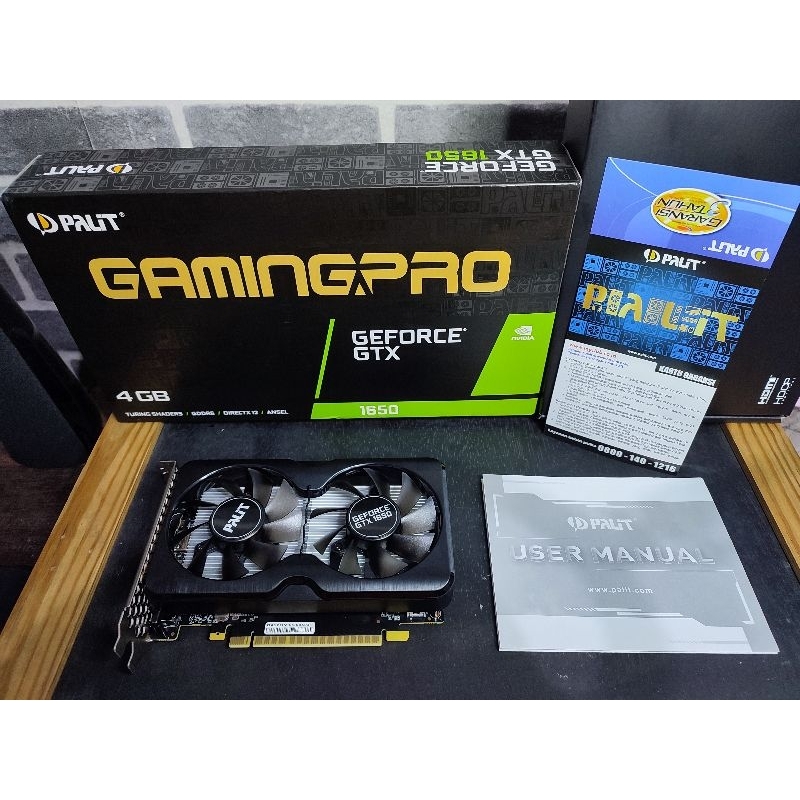 Jual Palit GamingPro GeForce® GTX 1650 4GB GDDR6 BNOB Resmi WPG Expired ...